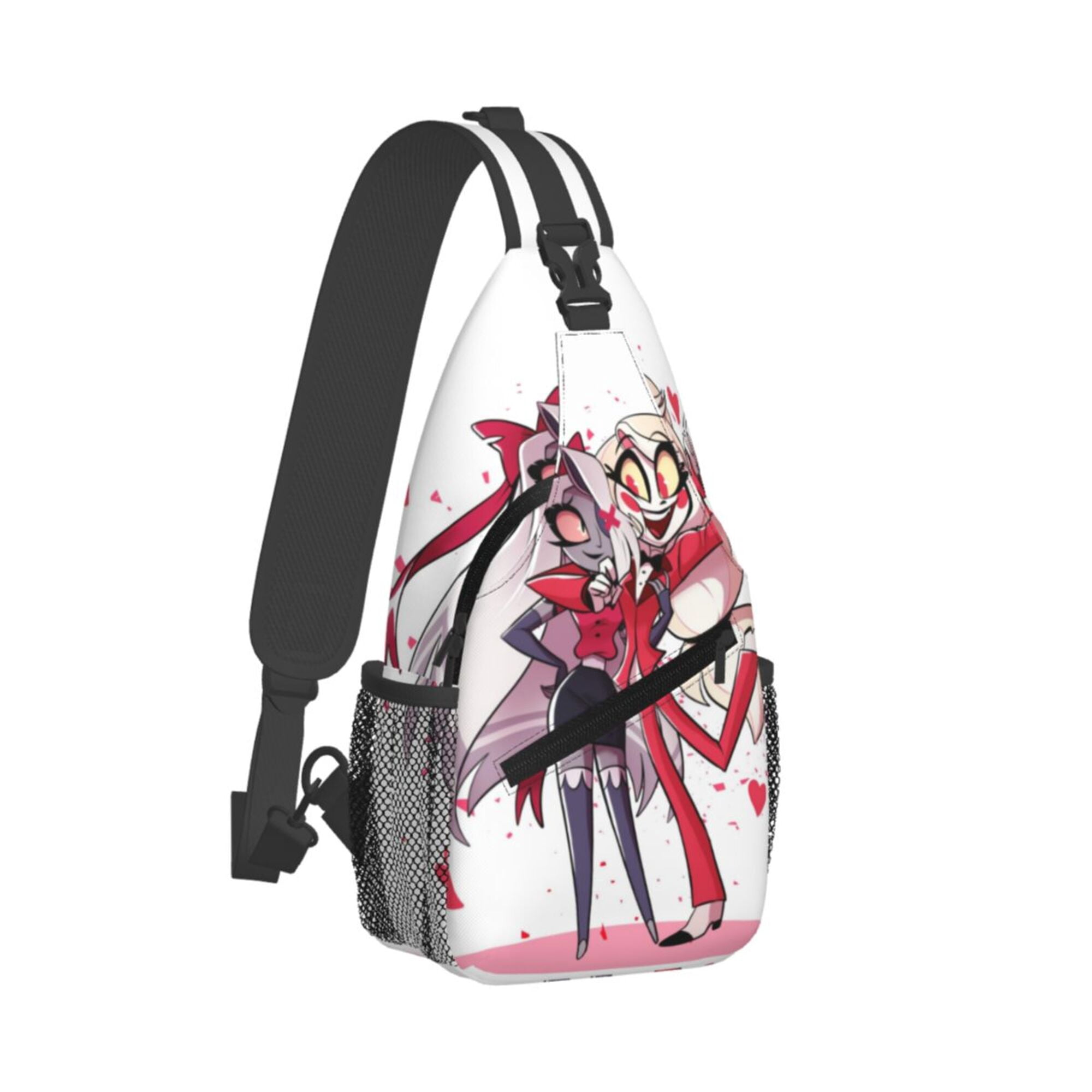 Hazbin Hotel Sling Bag Crossbody Sling Backpack Chest Bag Daypack ...