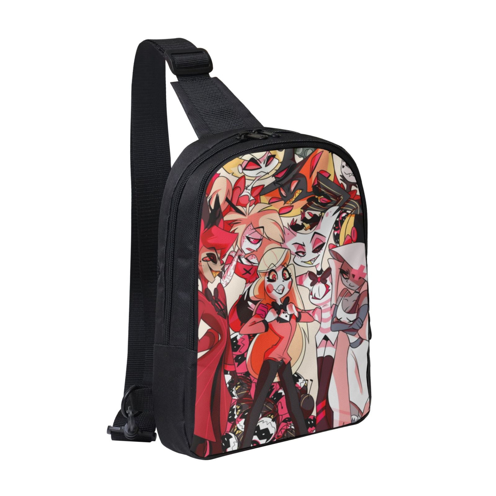 Hazbin Hotel Sling Bag For Women And Men Crossbody Backpack Chest Bag ...