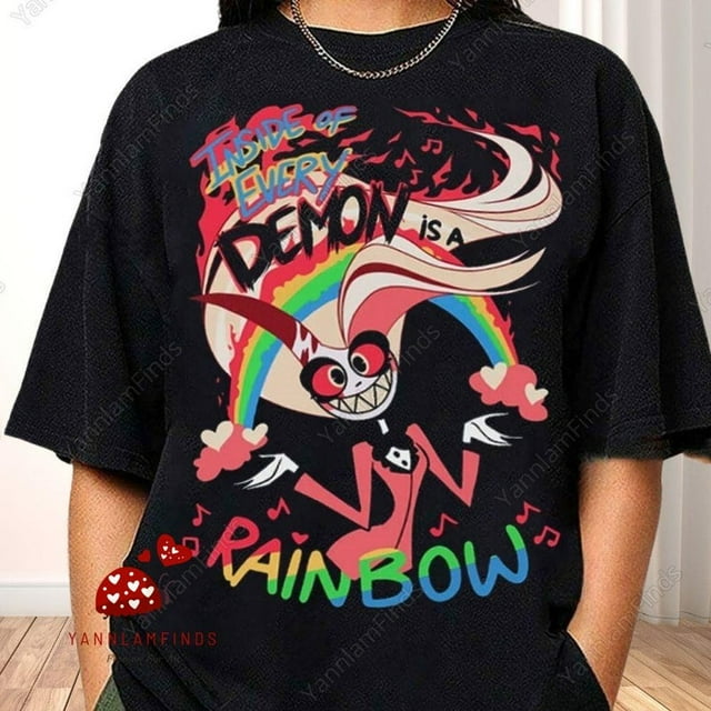 Hazbin Hotel T-Shirt, Charlie Morningstar Inside Of Every Demon Is A ...