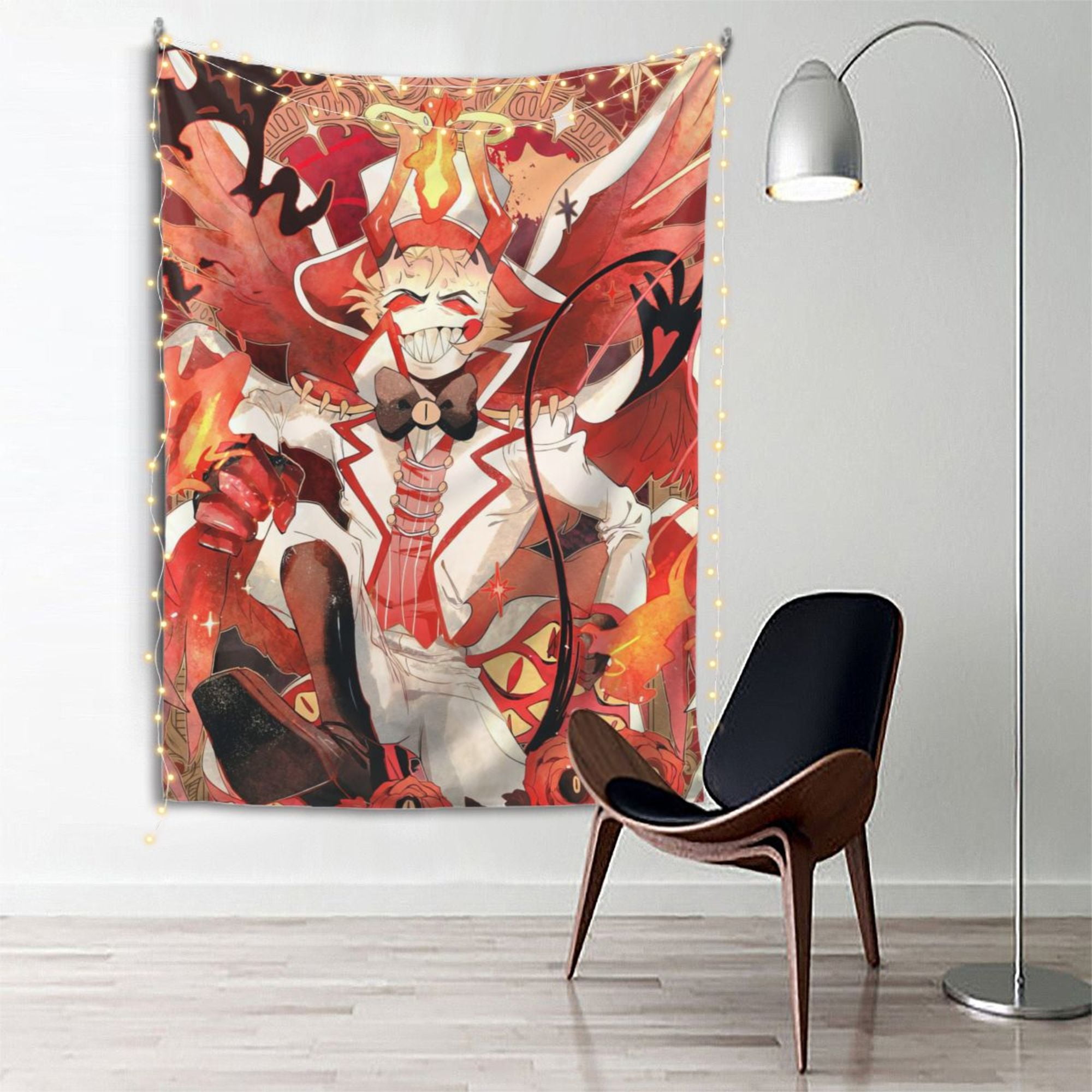 Hazbin Hotel Tapestry Aesthetic Cute Room Decor Tapestry Birthday ...