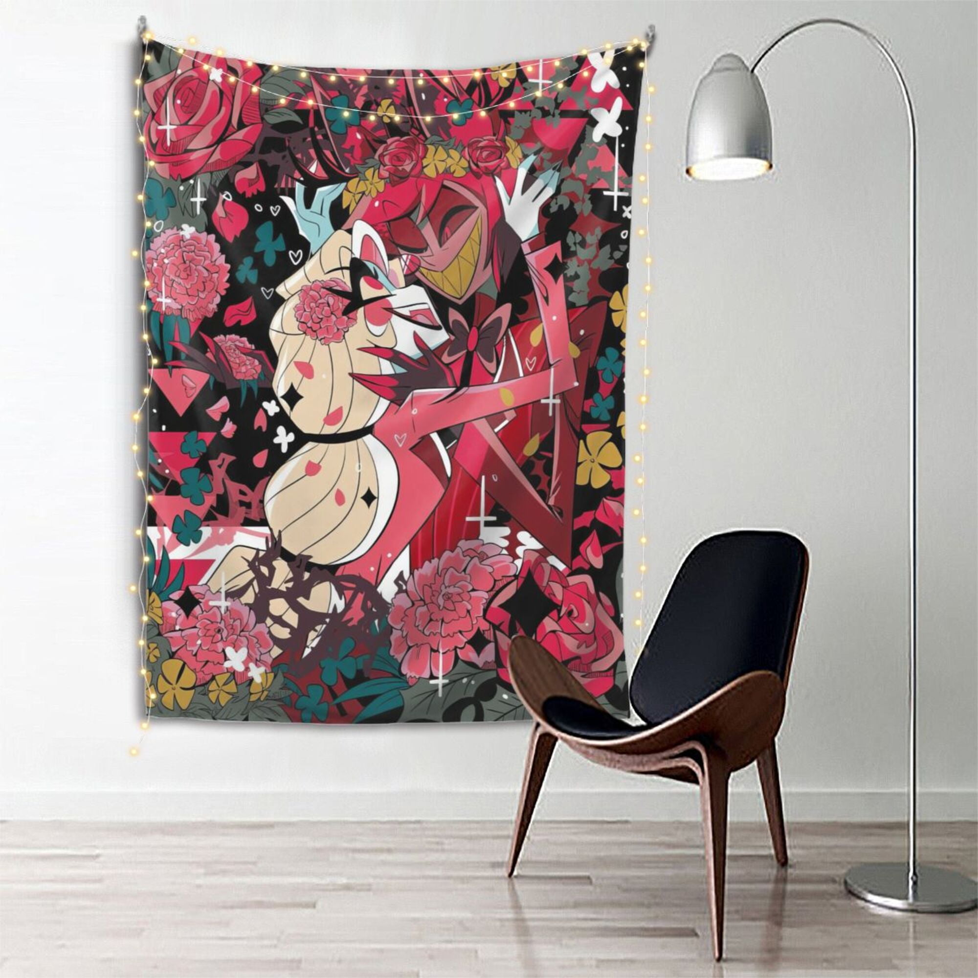 Hazbin Hotel Tapestry Aesthetic Cute Room Decor Tapestry Birthday ...