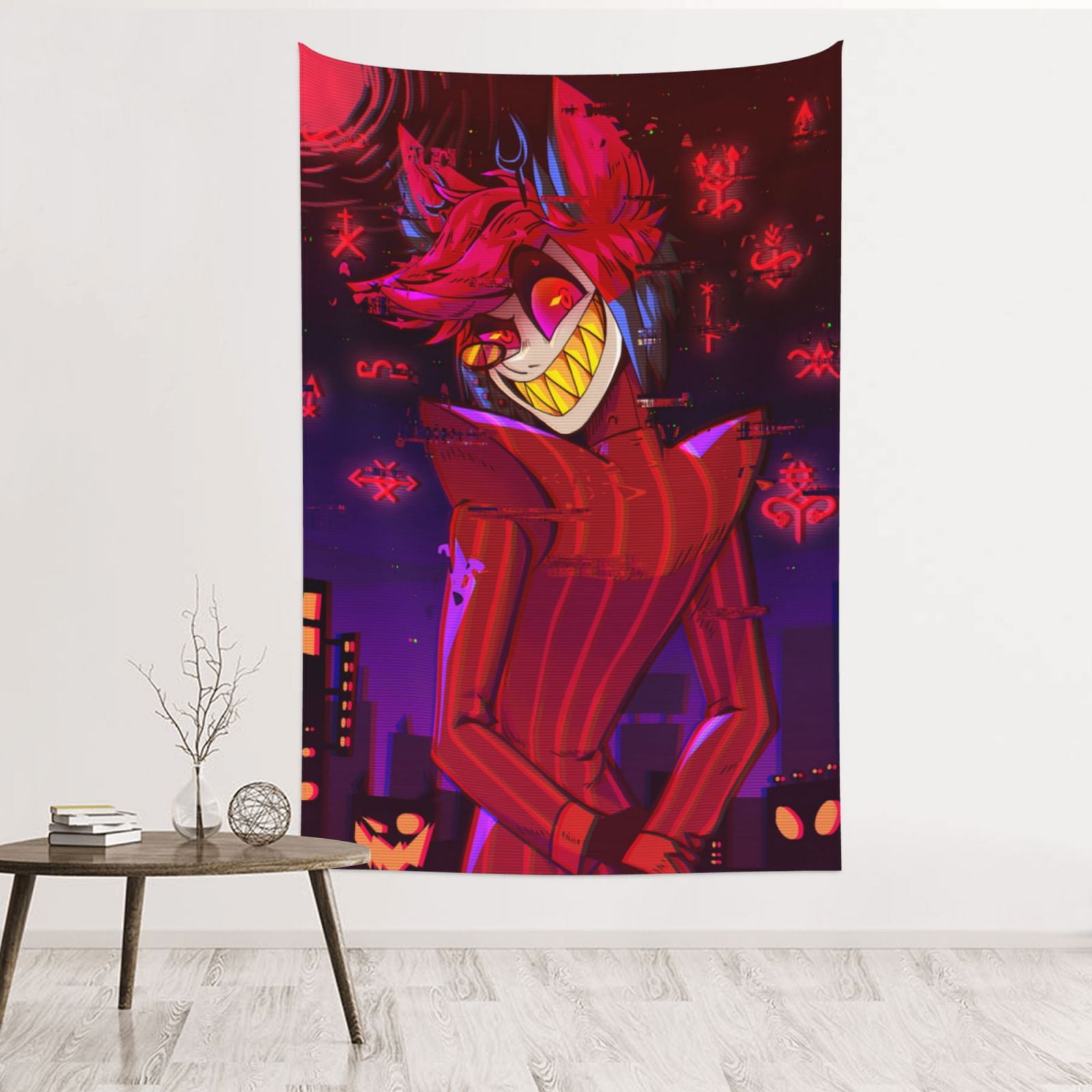 Hazbin Hotel Tapestry Wall Hanging Home Decoration Wall Blanket ...