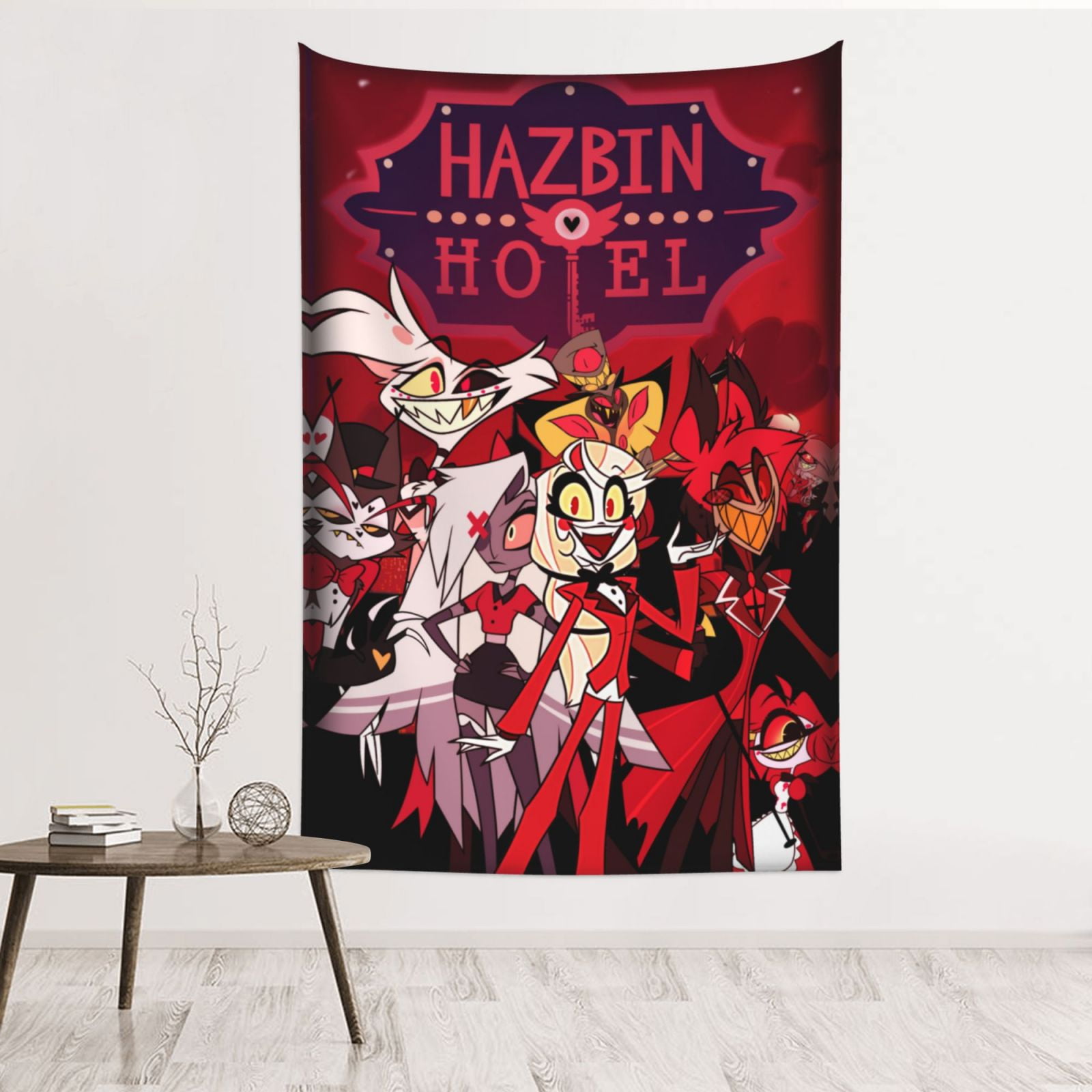Hazbin Hotel Tapestry Wall Hanging Home Decoration Wall Blanket ...