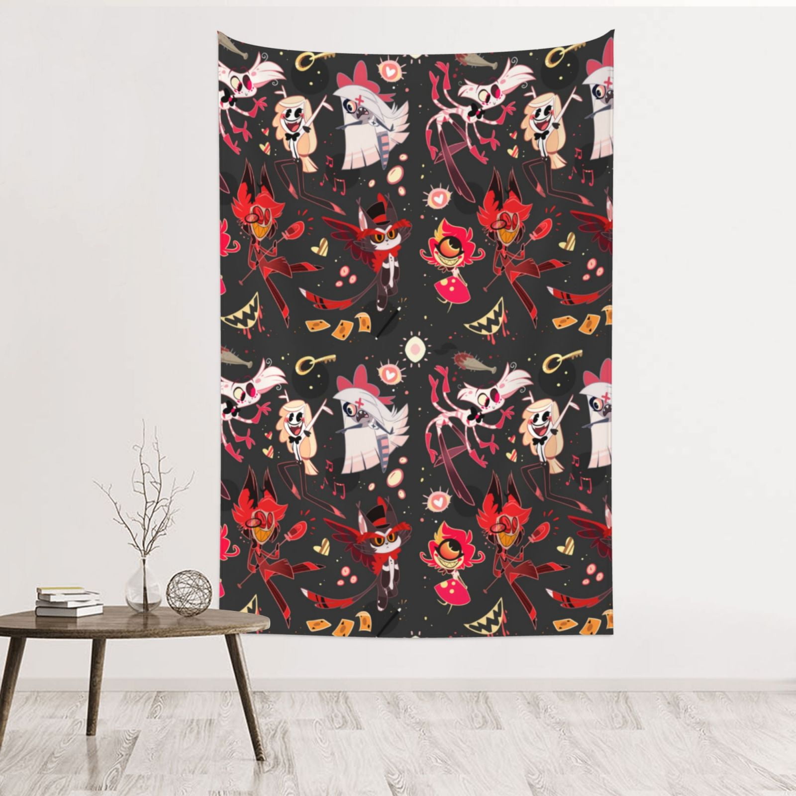 Hazbin Hotel Tapestry Wall Hanging Home Decoration Wall Blanket ...