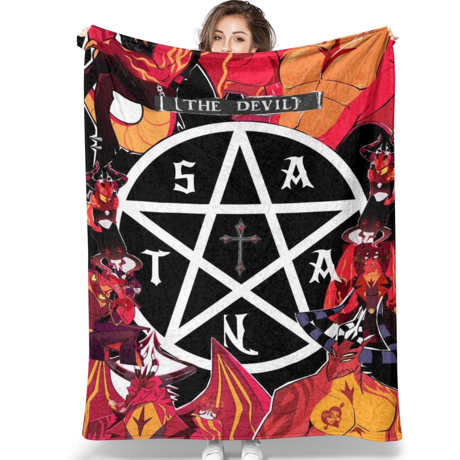 Hazbin Hotel Tribute Ultra-Soft Blanket – Perfect Comfort for Sofa, Bed ...