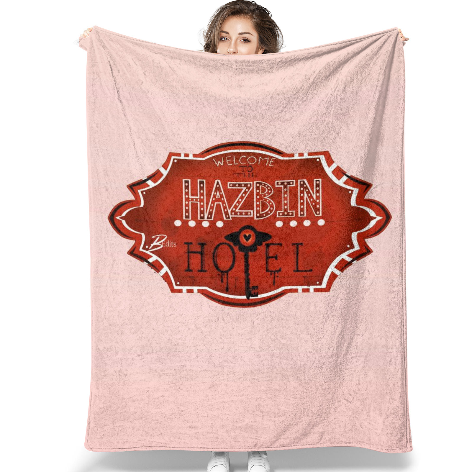 Hazbin Hotel Tribute Ultra-Soft Blanket – Perfect Comfort for Sofa, Bed ...