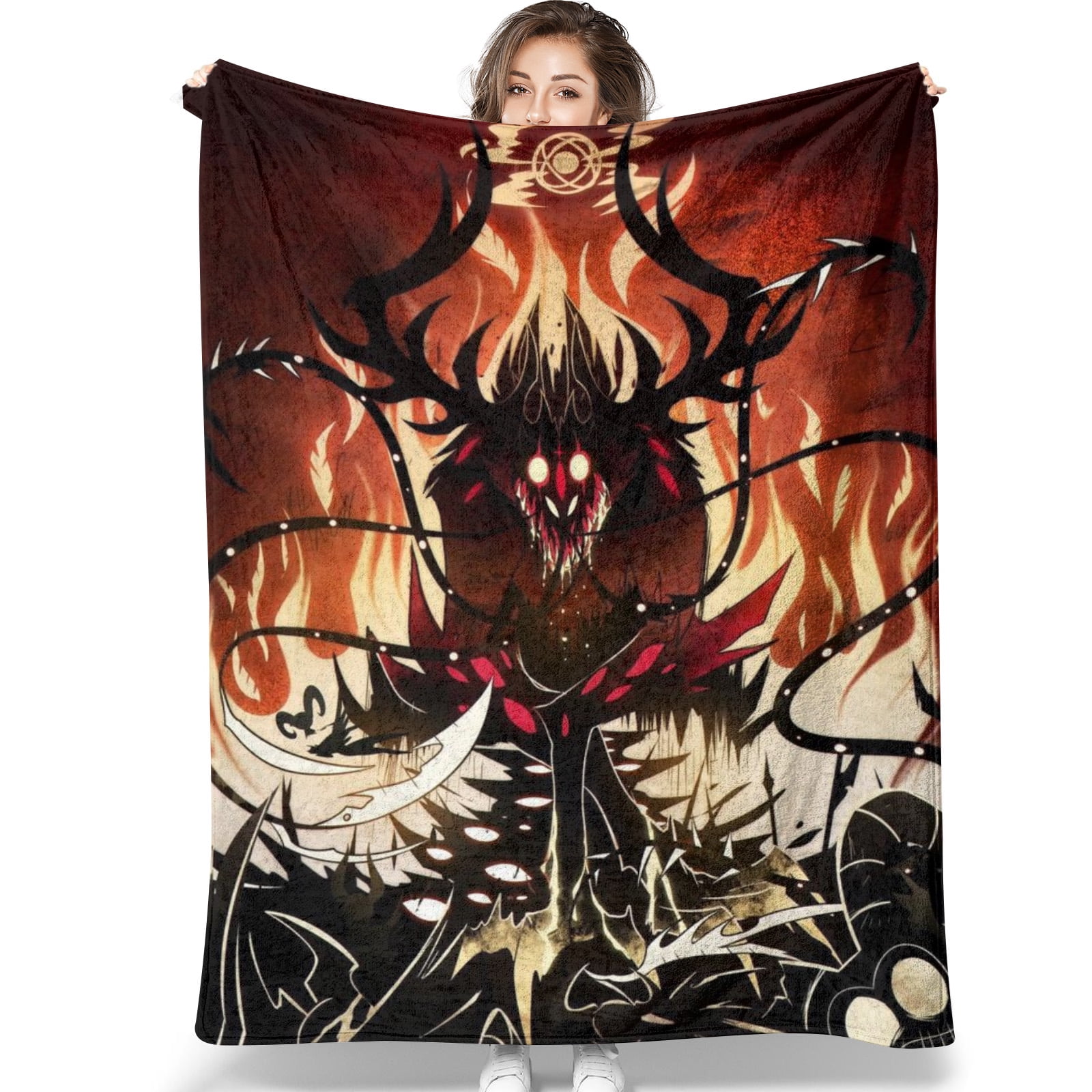 Hazbin Hotel Tribute Ultra-Soft Blanket – Perfect Comfort for Sofa, Bed ...