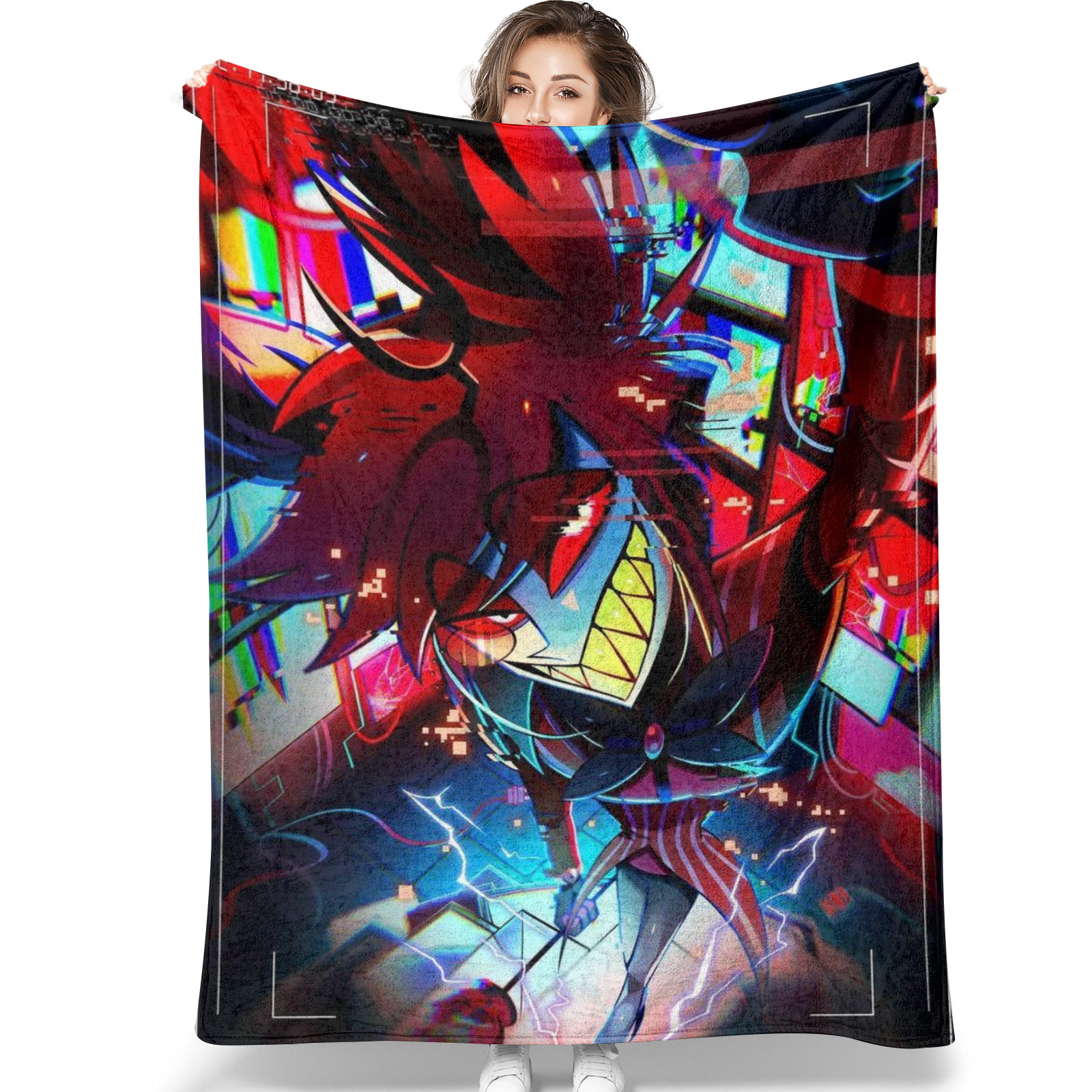 Hazbin Hotel Tribute Ultra-Soft Blanket – Perfect Comfort for Sofa, Bed ...