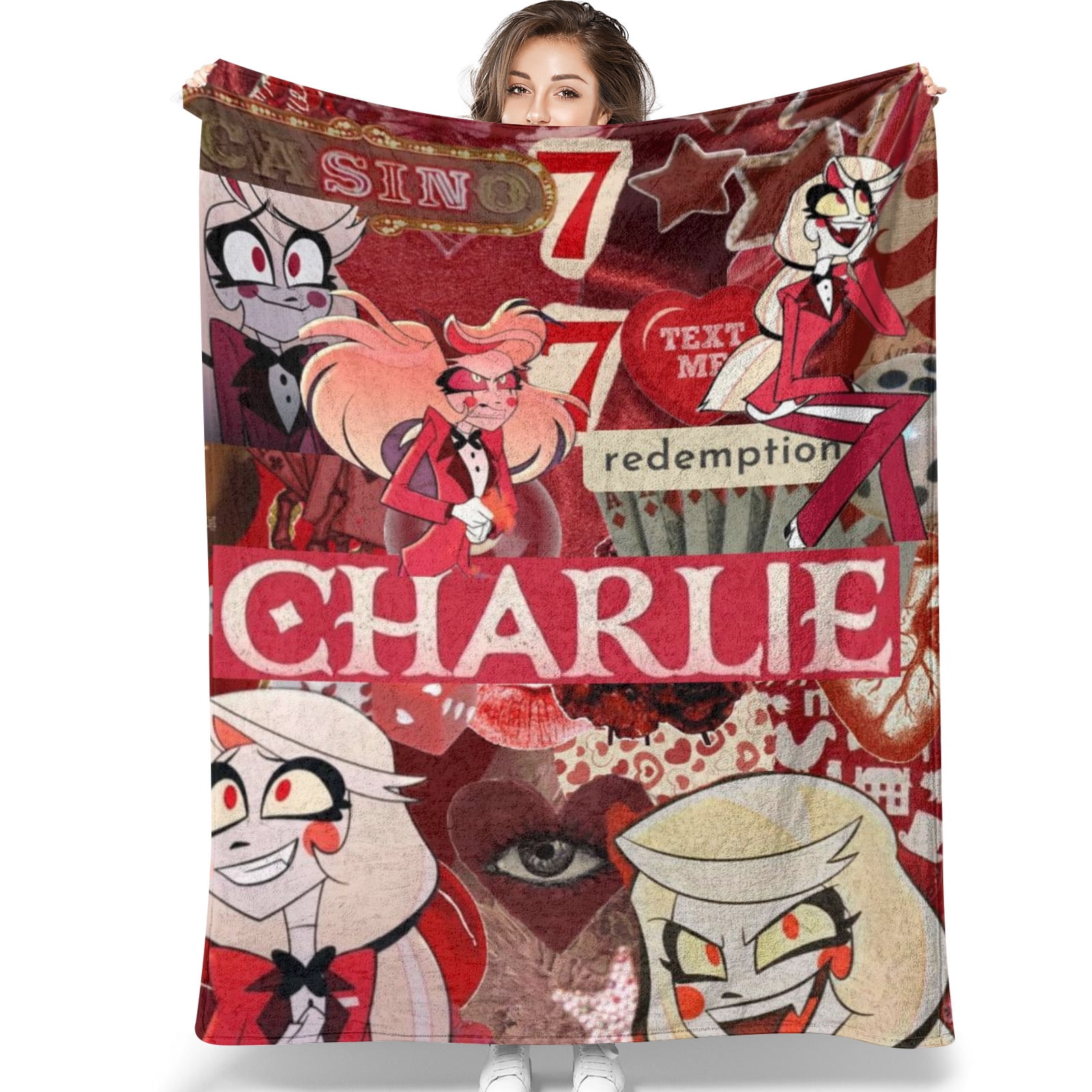 Hazbin Hotel Tribute Ultra-Soft Blanket – Perfect Comfort for Sofa, Bed ...