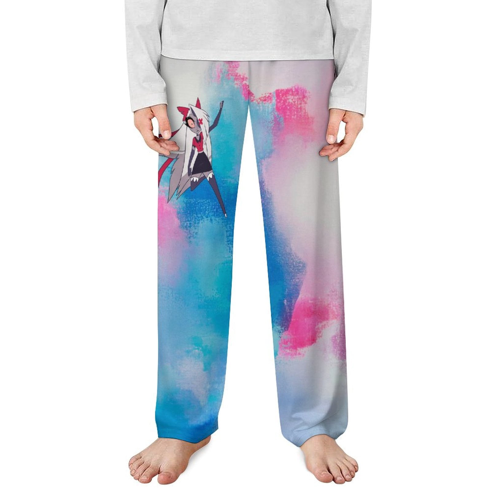 Hazbin Hotel Vaggie Children's Pajamas Lounge Straight Leg Sleeping ...
