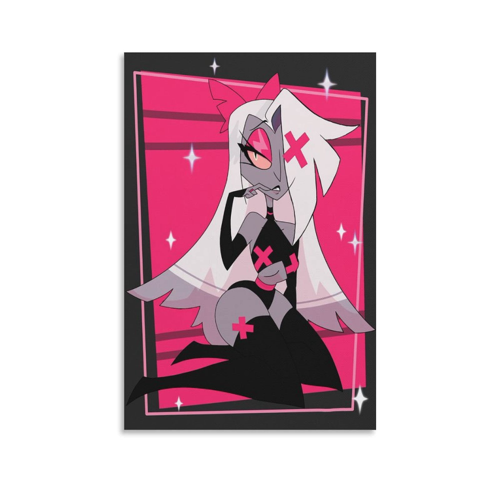 Hazbin Hotel Vaggie Poster Picture Print Canvas Poster Wall Paint Art ...