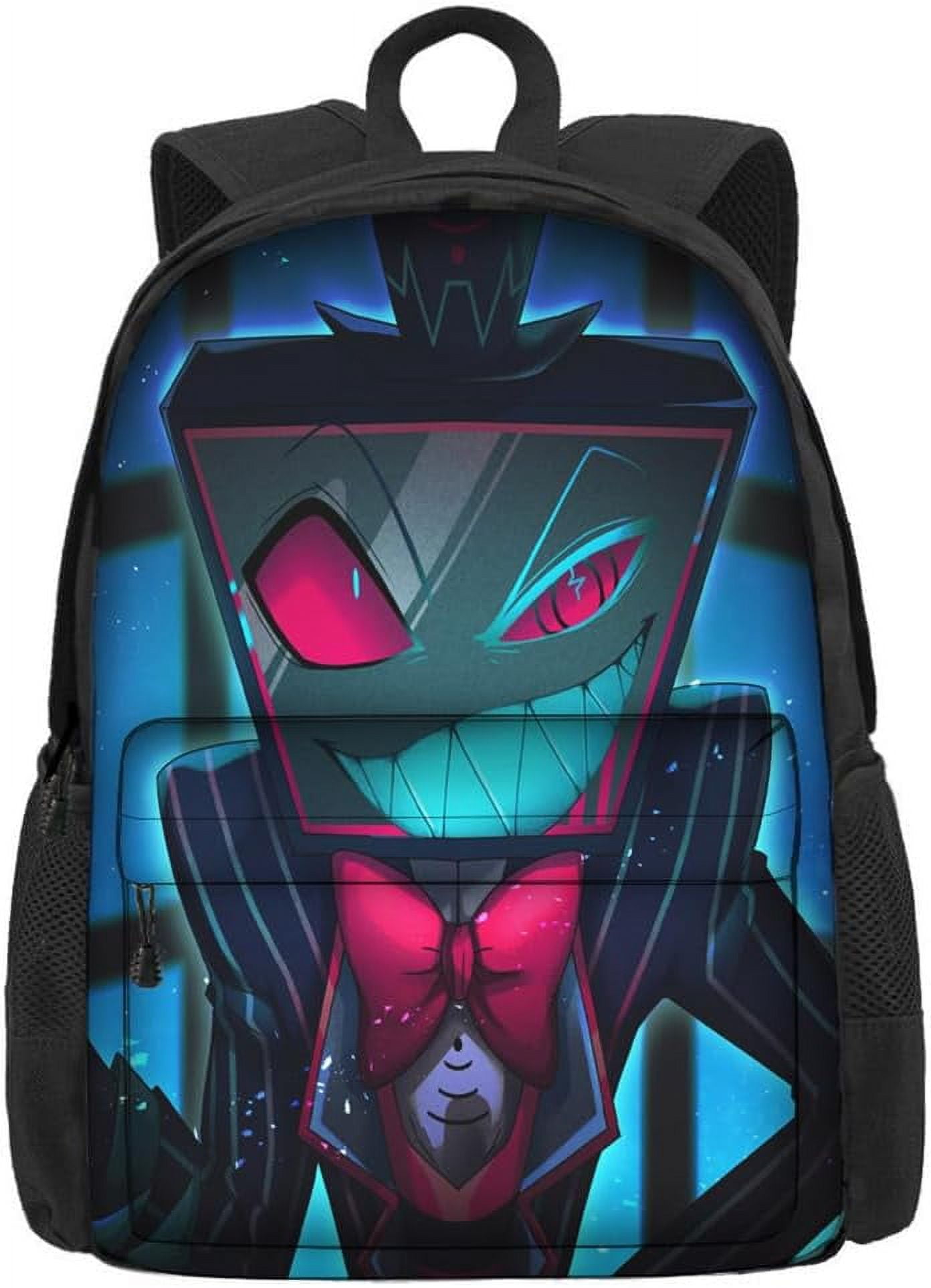 Hazbin Hotel Veggie Angel Dust Cosplay Bag Charlie Alastor Backpack ...