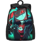 Hazbin Hotel Veggie Angel Dust Cosplay Bag Charlie Alastor Backpack ...