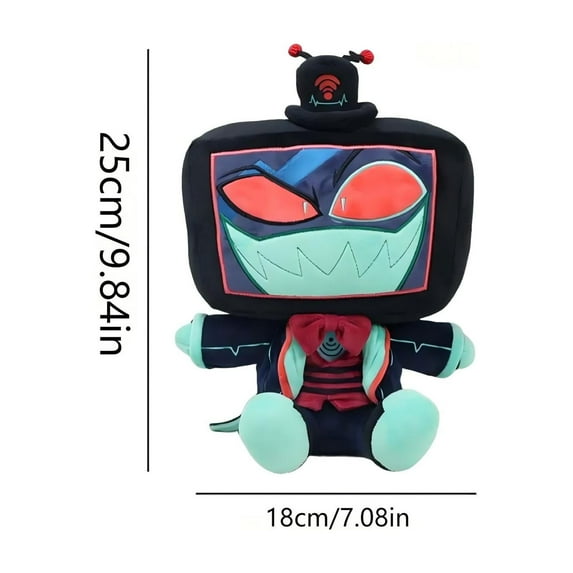 Hazbin Hotel Vox Character Plush - Ultra Soft Animated Demon Stuffed ...