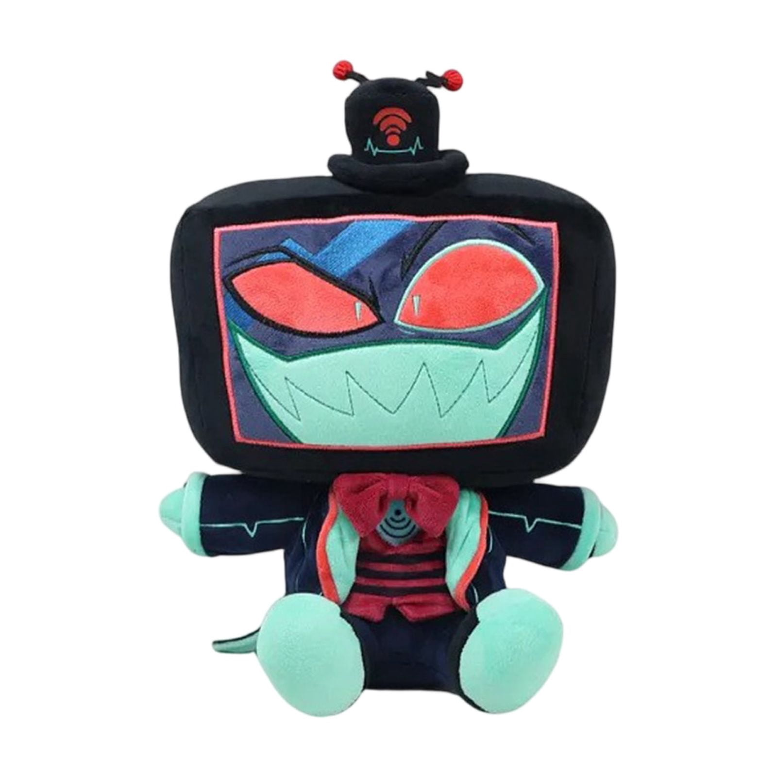 Hazbin-Hotel Vox Plush Toy, TV-Shaped Character Plush with Soft Short ...