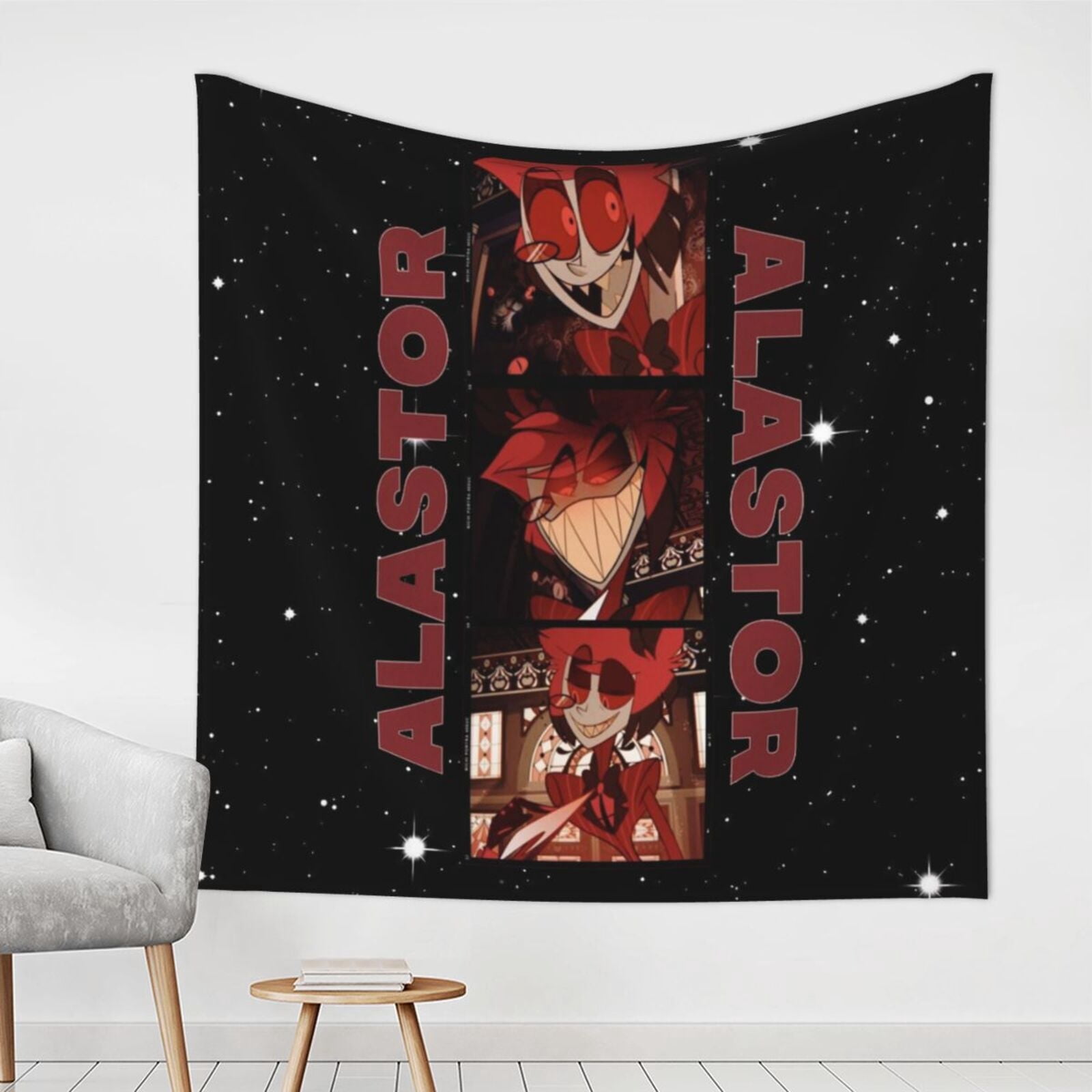 Hazbin Hotel Wall Tapestry Wall Hanging Tapestries Decorative Wall ...