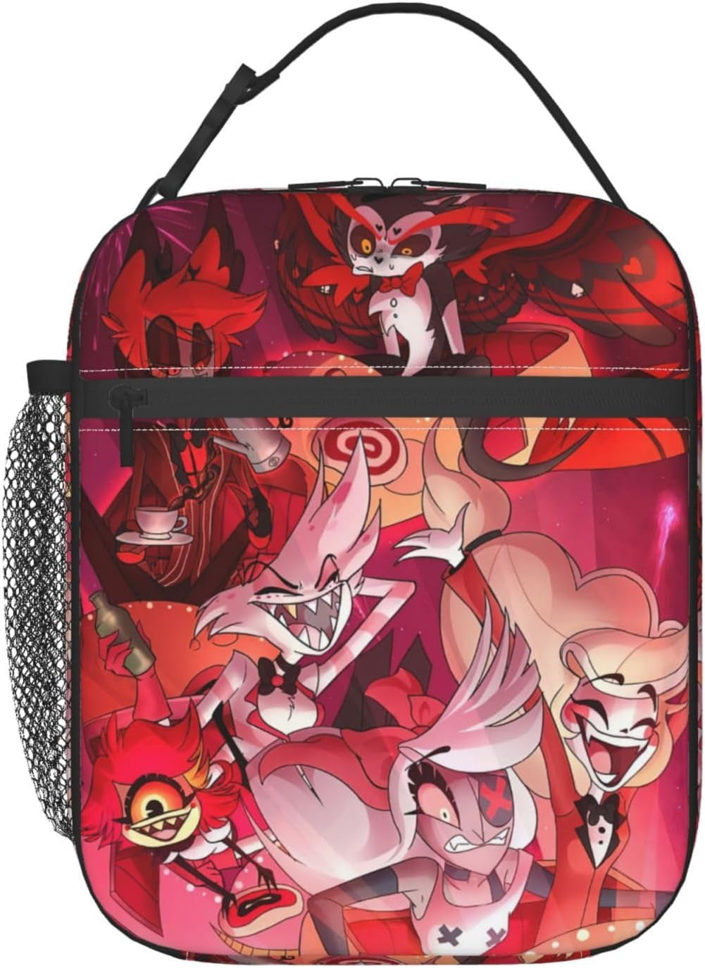 Hazbin Song Dance Hotel Insulated Lunch Box Reusable Lunch Tote Bag ...