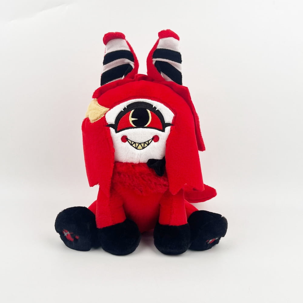 Hazbined Hotel Alastor Husk Meow Cat Plush Toy Husk Plush Hazbined ...