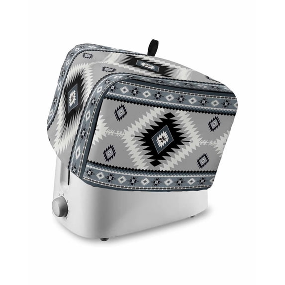 Haze Blue Boho Toaster Cover 2 Slice, Small Kitchen Appliance Covers ...
