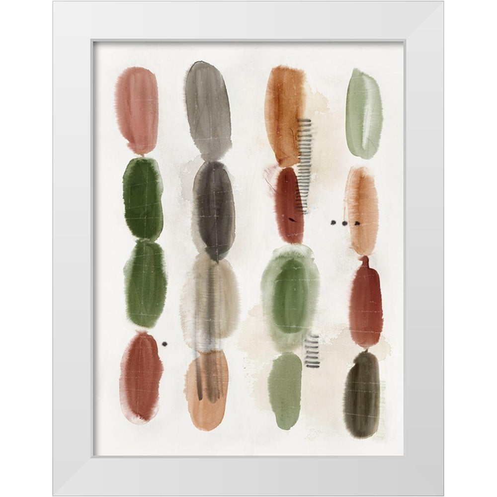 Hazel J 15x18 White Modern Wood Framed Museum Art Print Titled ...