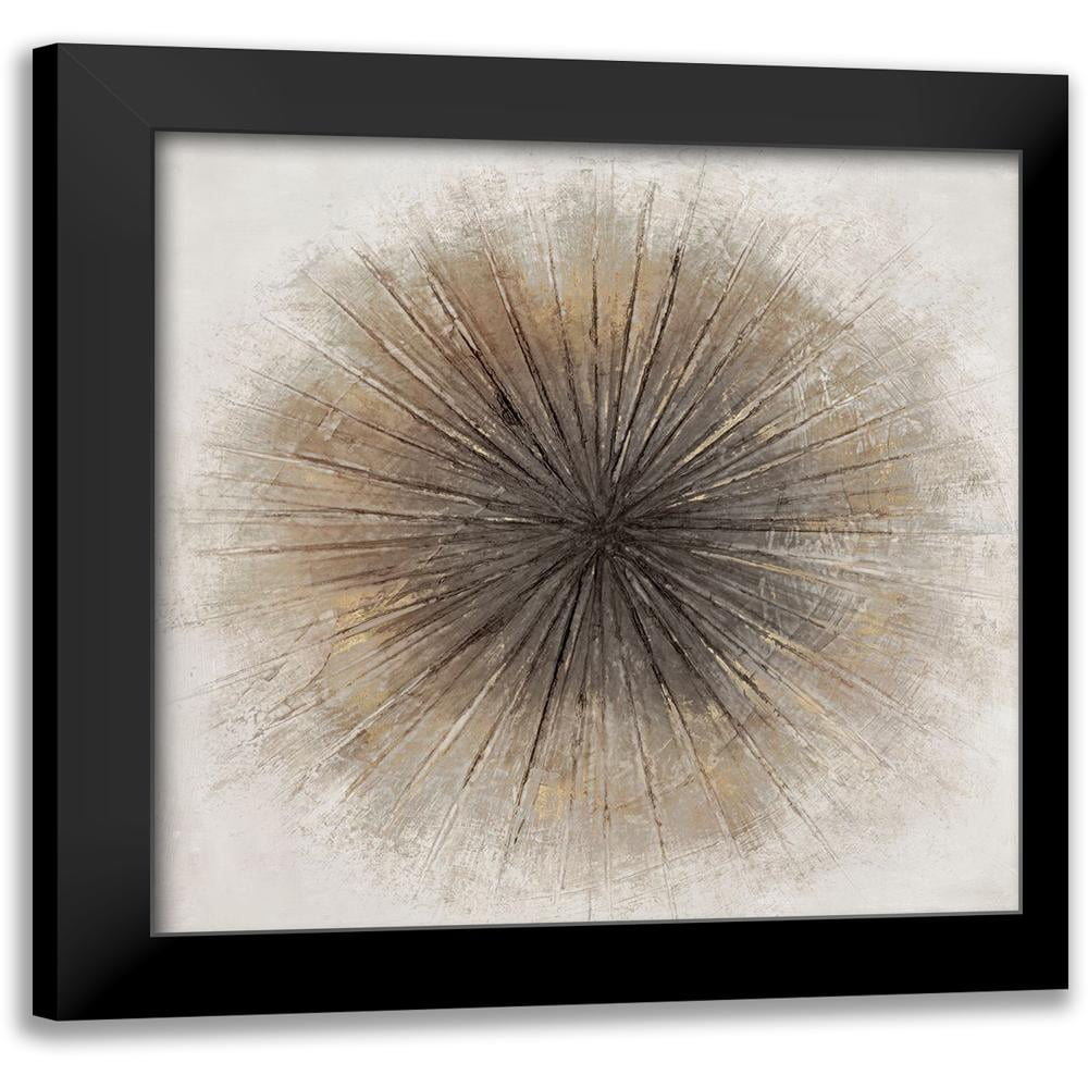 Hazel J 20x20 Black Modern Framed Museum Art Print Titled - Golden ...