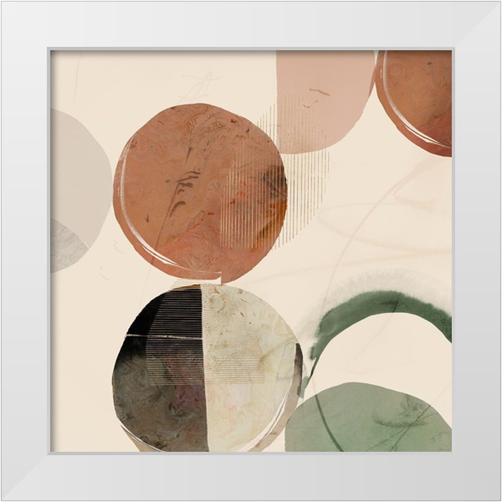 Hazel J 20x20 White Modern Wood Framed Museum Art Print Titled - Swing ...