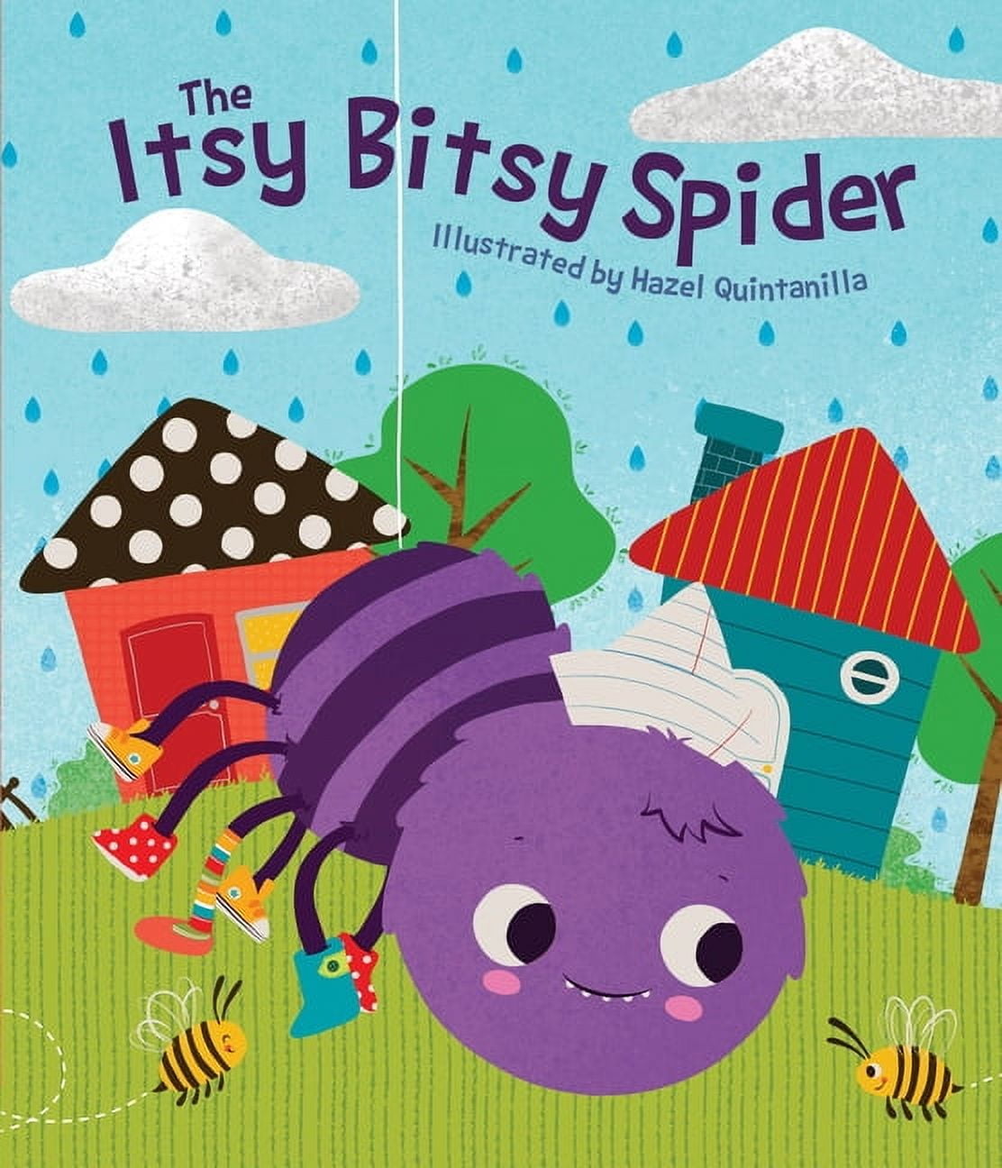 Hazel Q Nursery Rhymes: The Itsy Bitsy Spider (Board Book) - Walmart.com