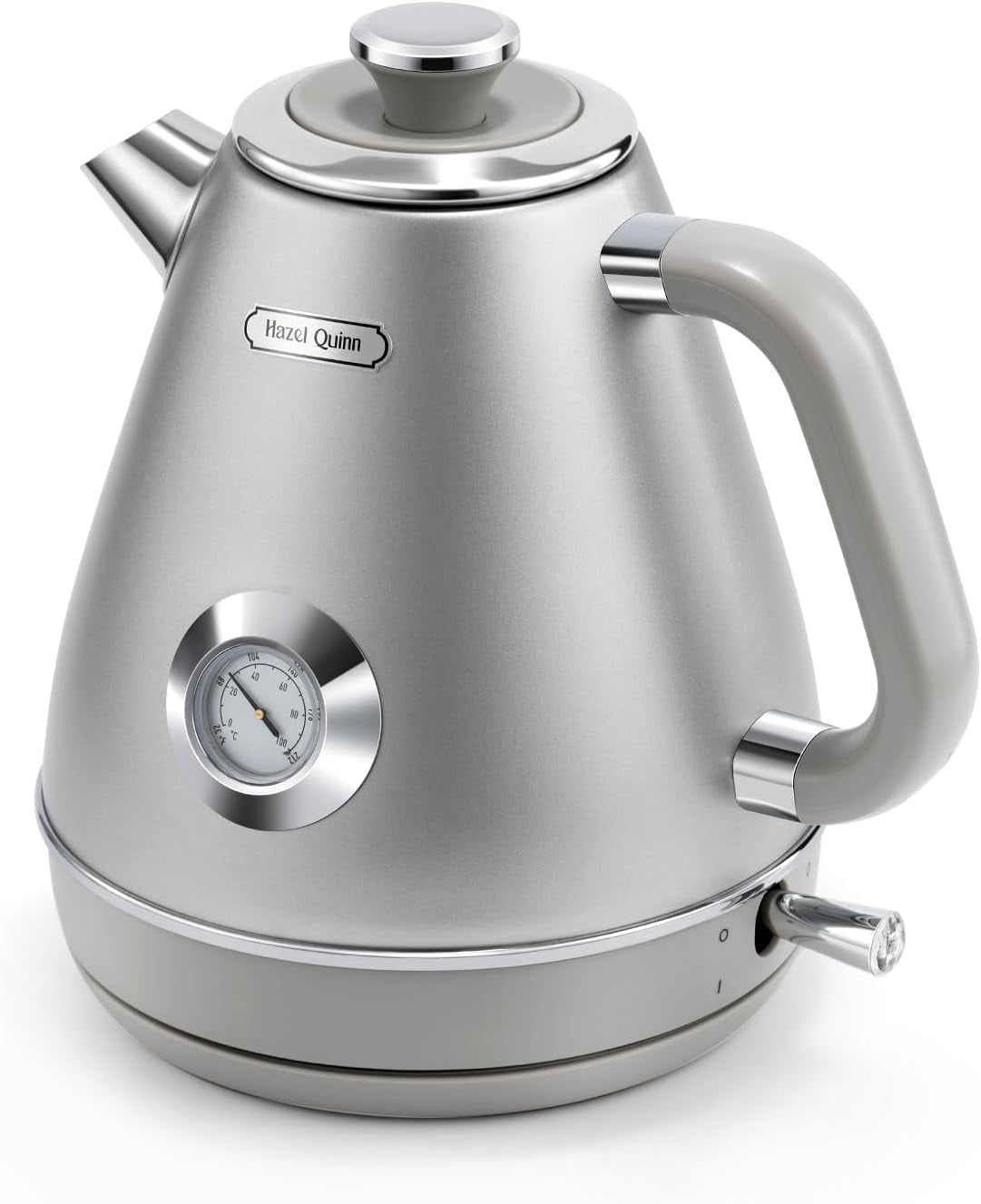 Hazel Quinn Retro Electric Kettle - 1.7 Liters / 57.5 Ounces Tea Kettle ...