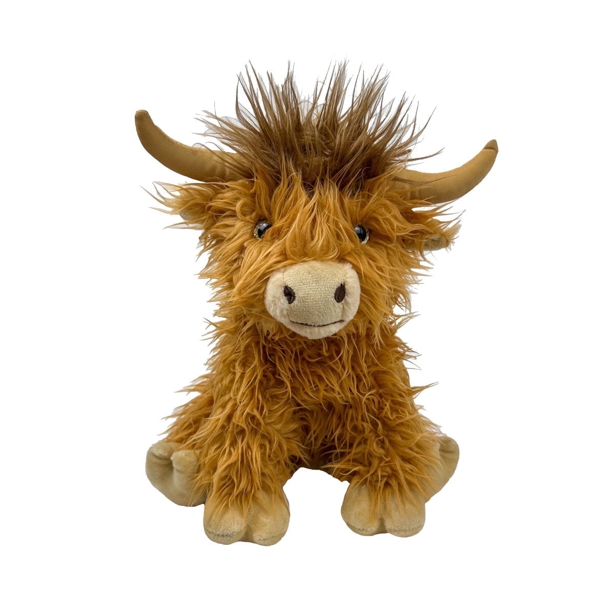 Hazel The Highland Cow 16-inch Stuffed Toy w/22-Second Recorder - Plush ...