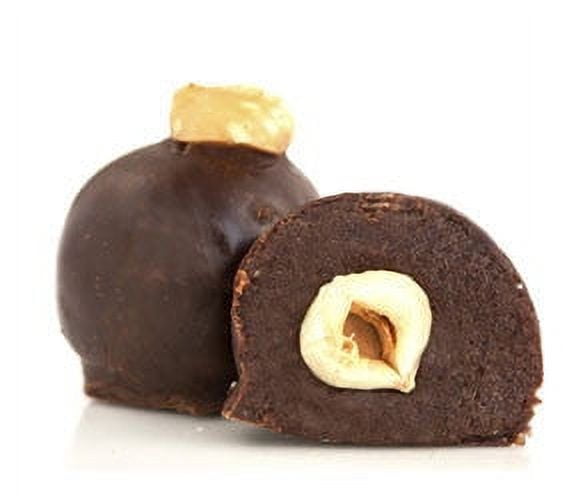 Hazelnut Bliss Vegan Chocolate Truffles - Walmart.com
