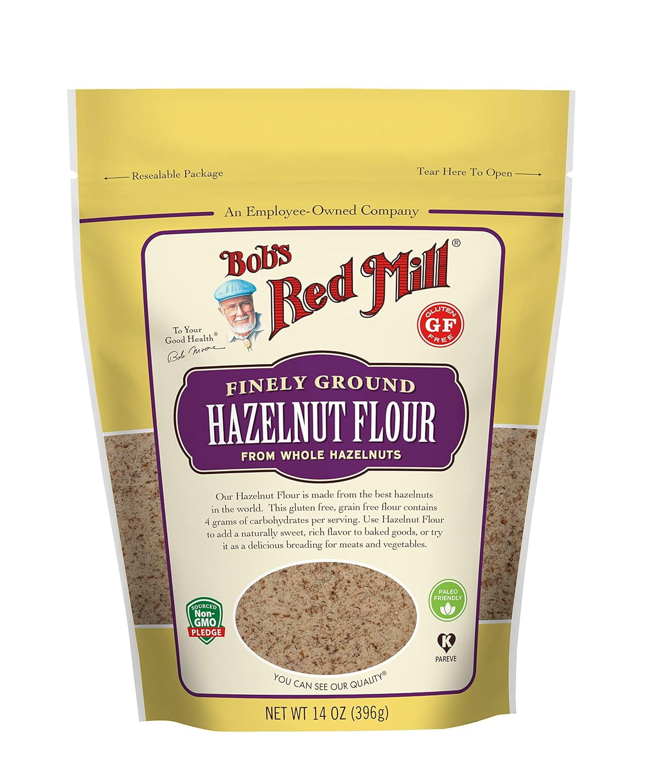 Hazelnut Meal/Flour, 14 Oz (4 Pack) - Walmart.com