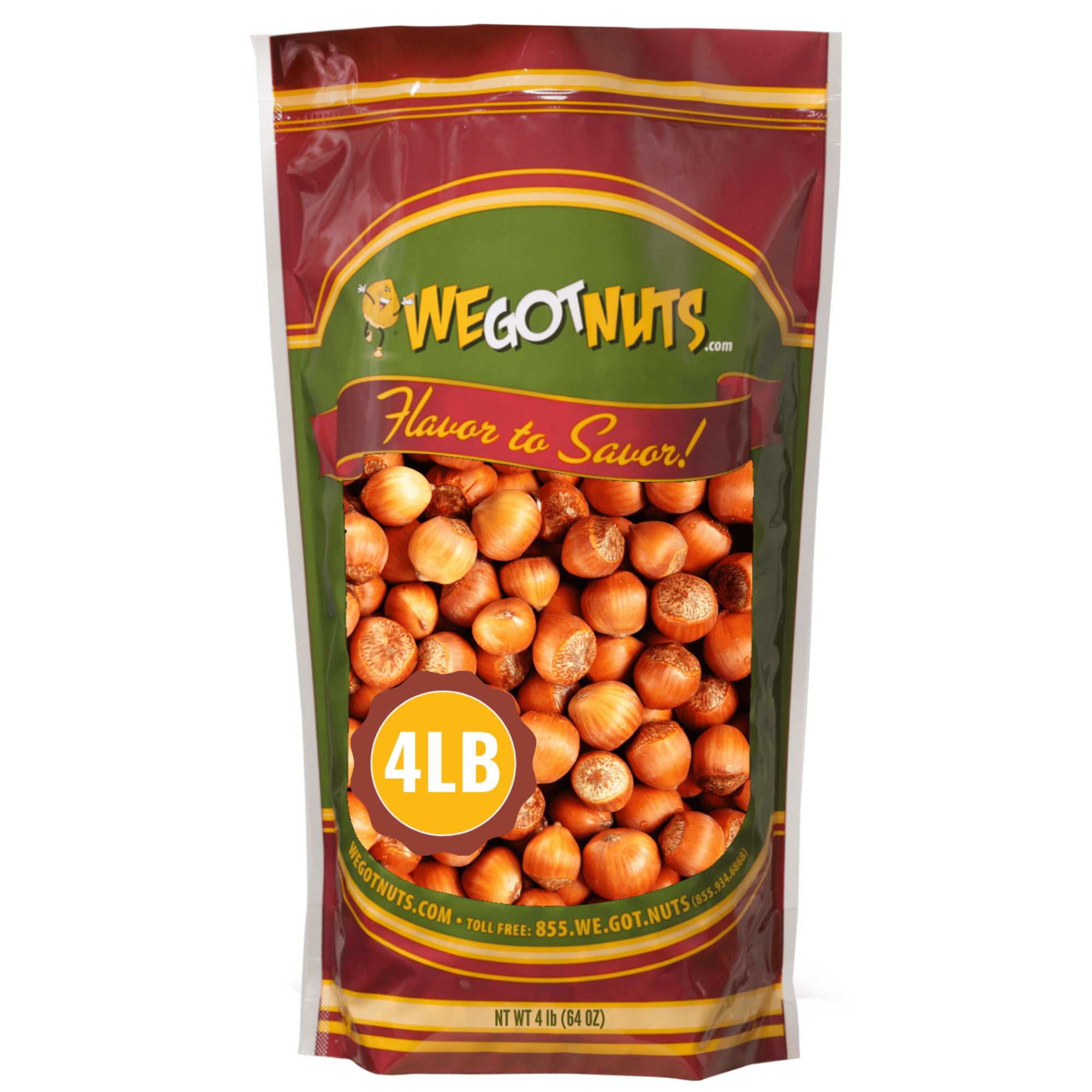 Hazelnuts (Filberts) In Shell , Raw - We Got Nuts (4 LBS.) - Walmart.com