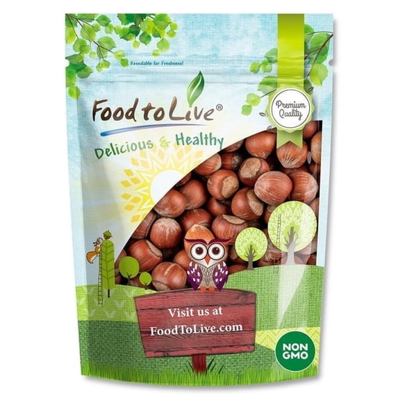 Hazelnuts in Shell, 4 Pounds – Unsalted, Unroasted, Keto, Vegan, Kosher ...
