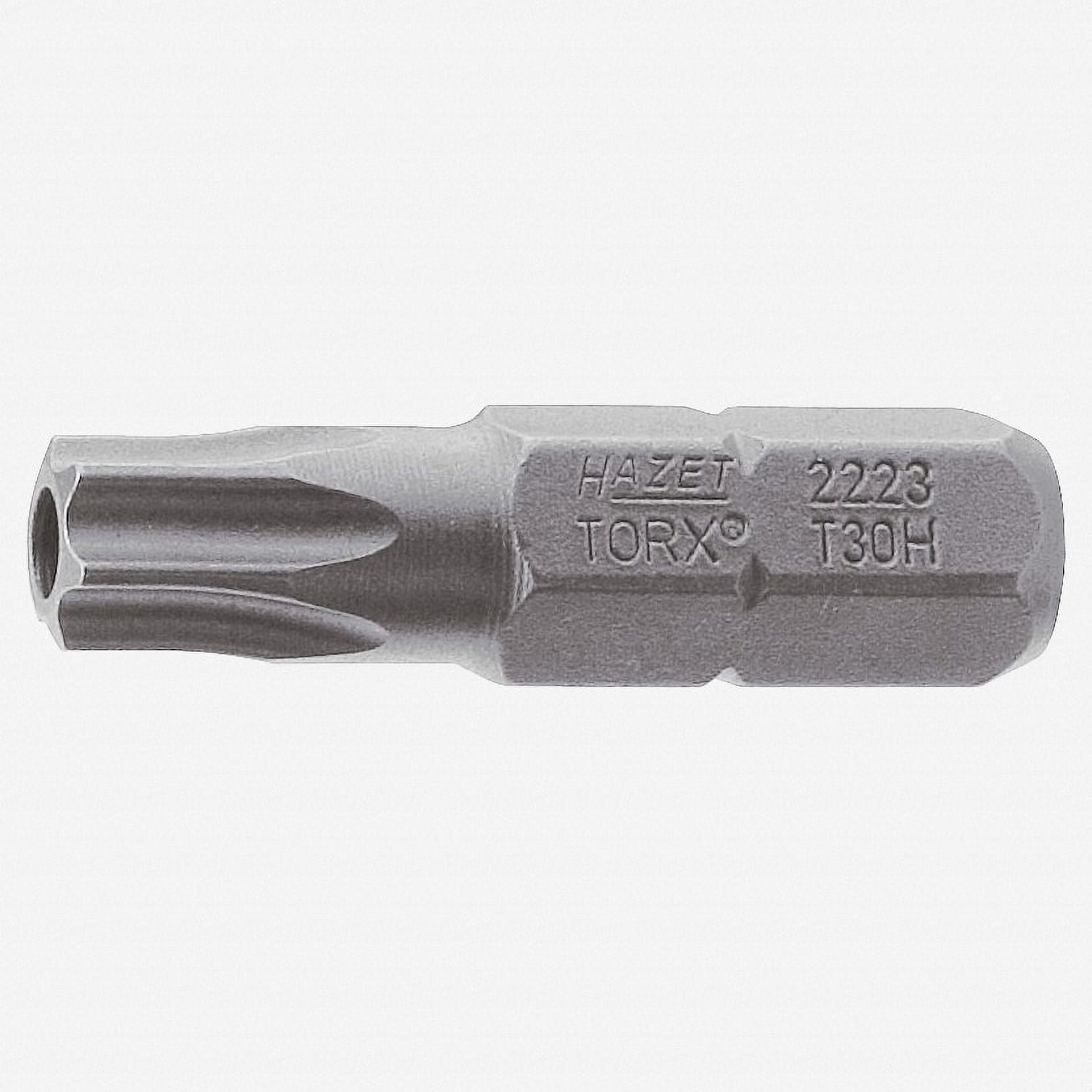 Hazet 2223-T20H Security Torx T20s x 25mm Insert Bit - Walmart.com