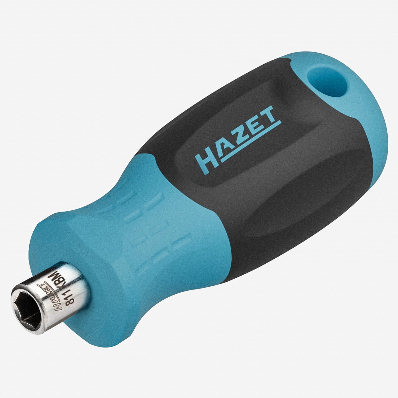 Hazet 811KBM 1/4" Stubby Magnetic Bit Holding Screwdriver with 3K ...
