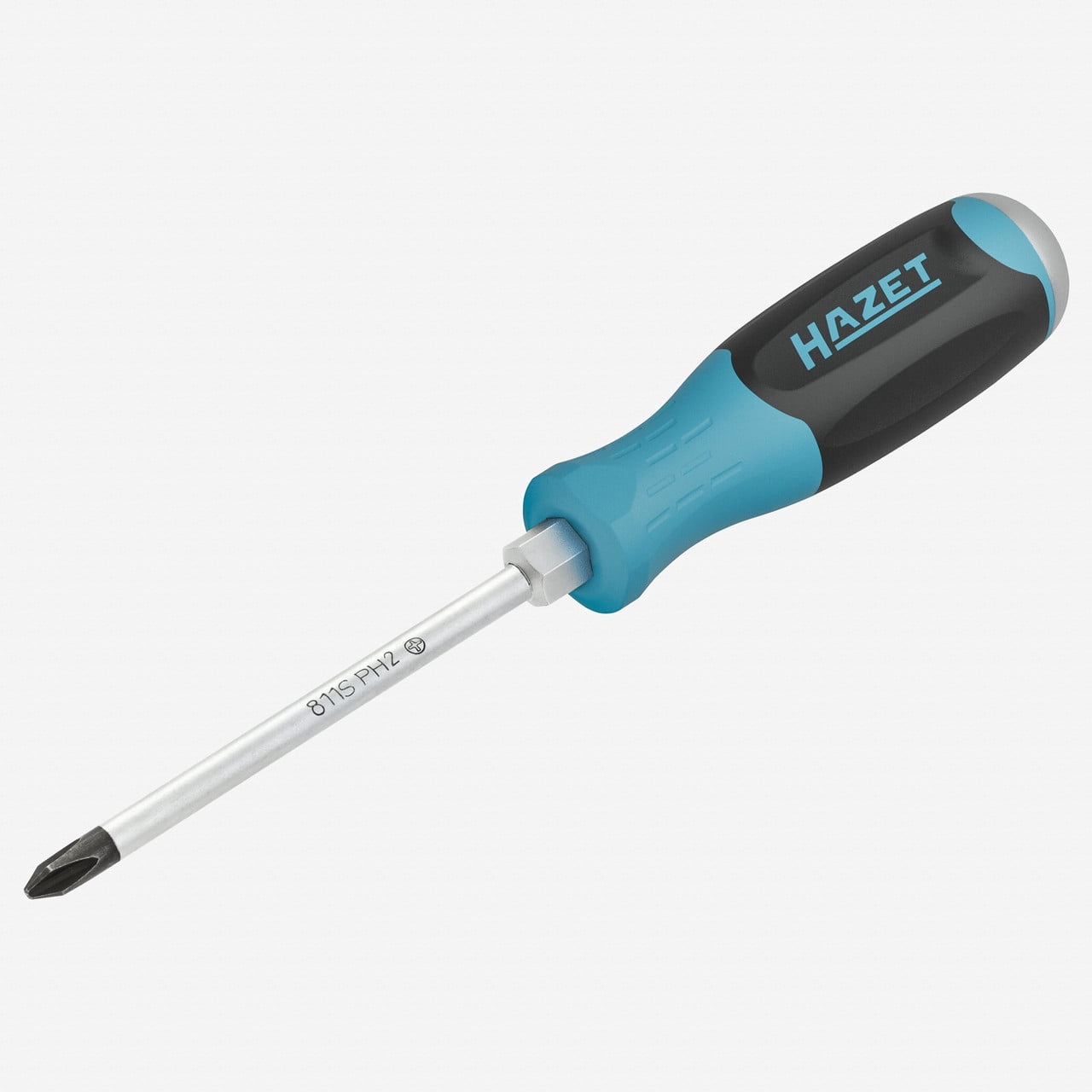 Hazet 811S-PH2 Phillips #2 Screwdriver with 3K Handle and Striking Cap ...