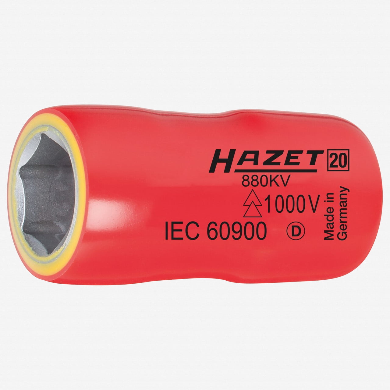 Hazet 880KV Insulated 3/8" Metric Socket, 13mm - Walmart.com