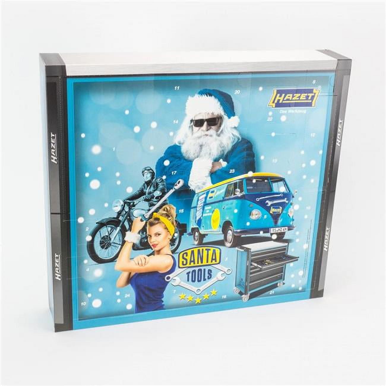 Hazet HZSANTATOOLS2019 Advent Calendar for 2019 - 26 Piece - Walmart.com