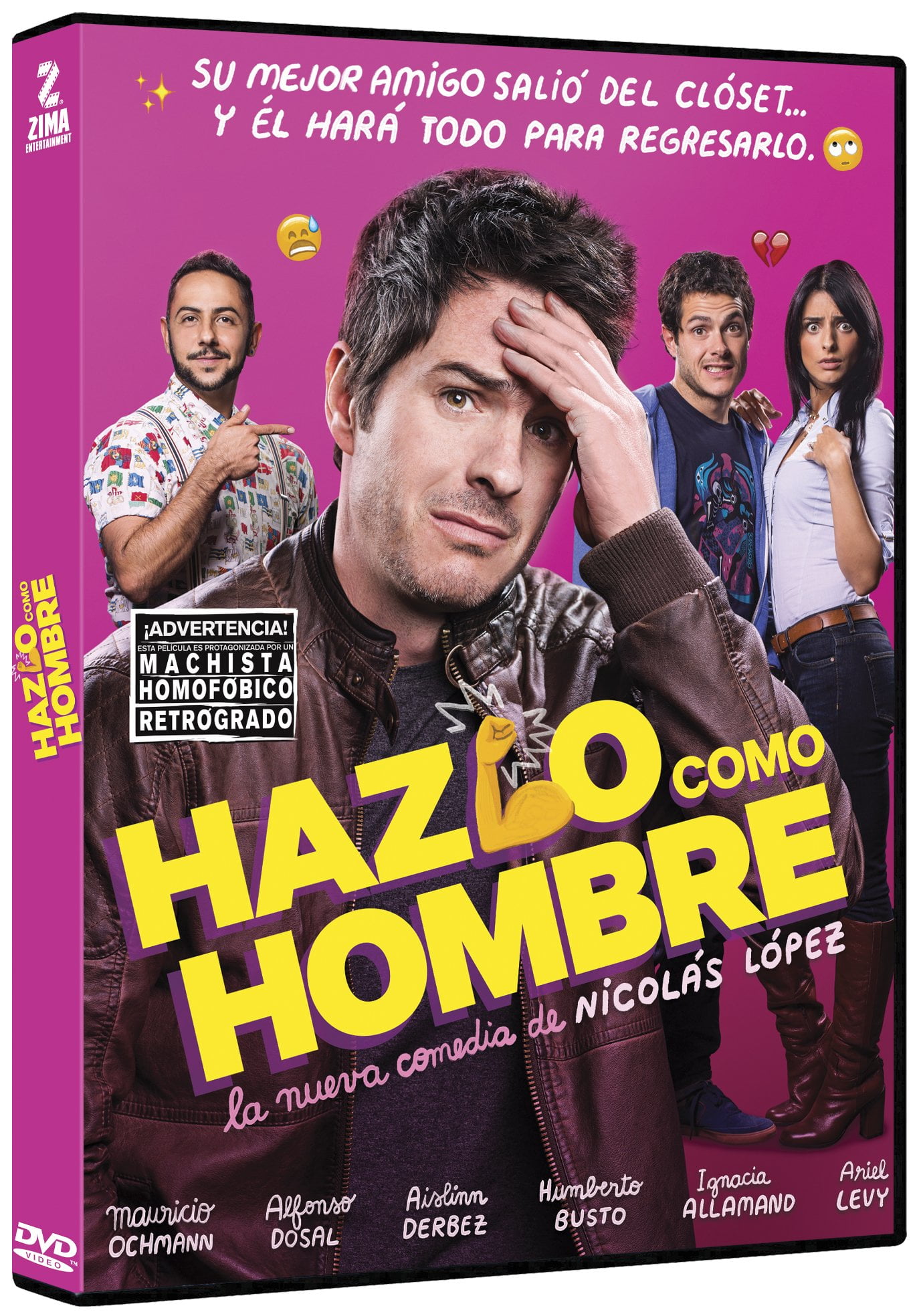 Hazlo Como Hombre Spanish Movie DVD - Walmart.com