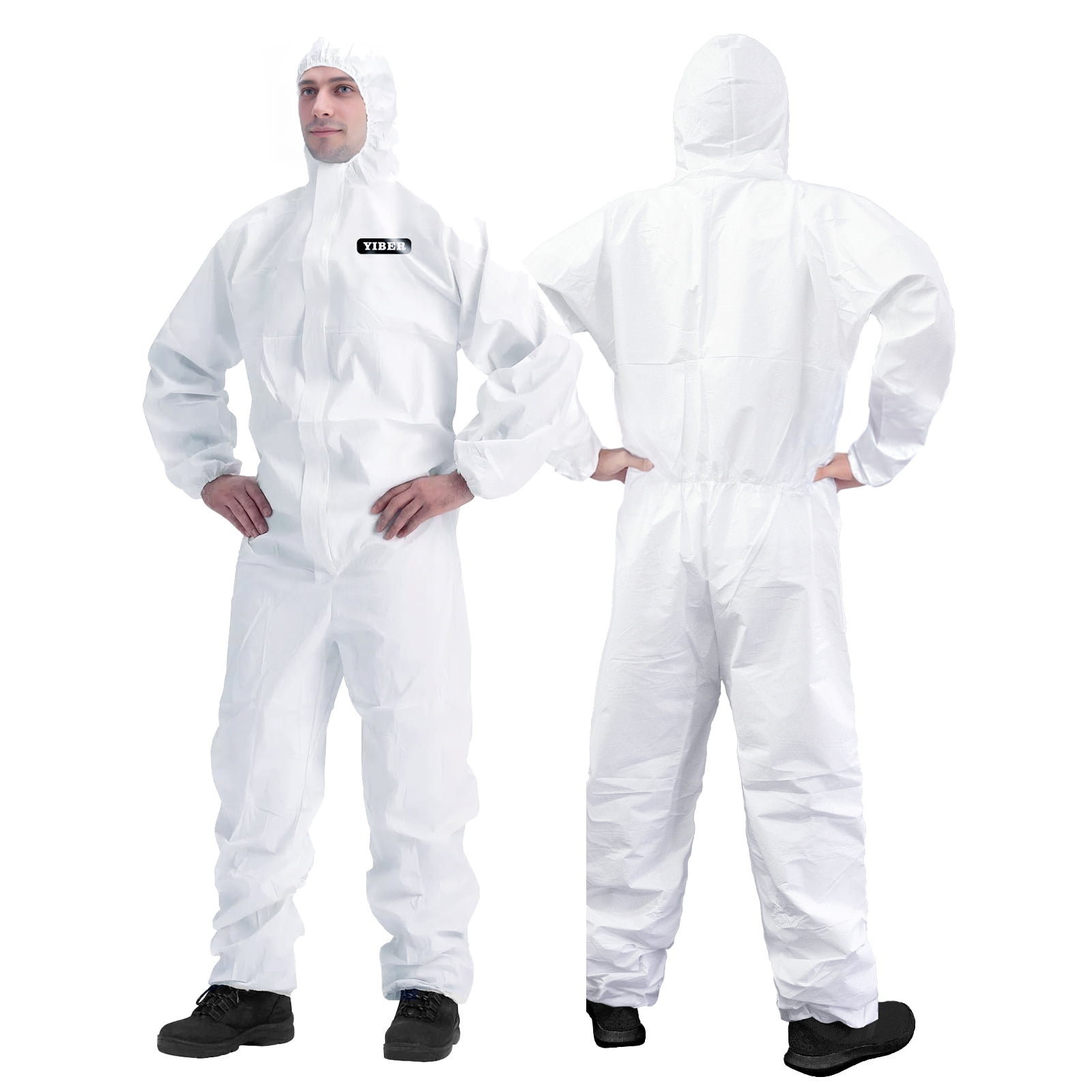 Disposable Breathable Water Resistant Coverall & Suit, Men's Women's 2X ...