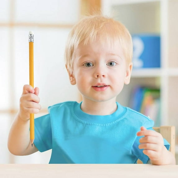 Hb Pencil Yellow, Hb Assorted Colors Convenient Erasing with an ...