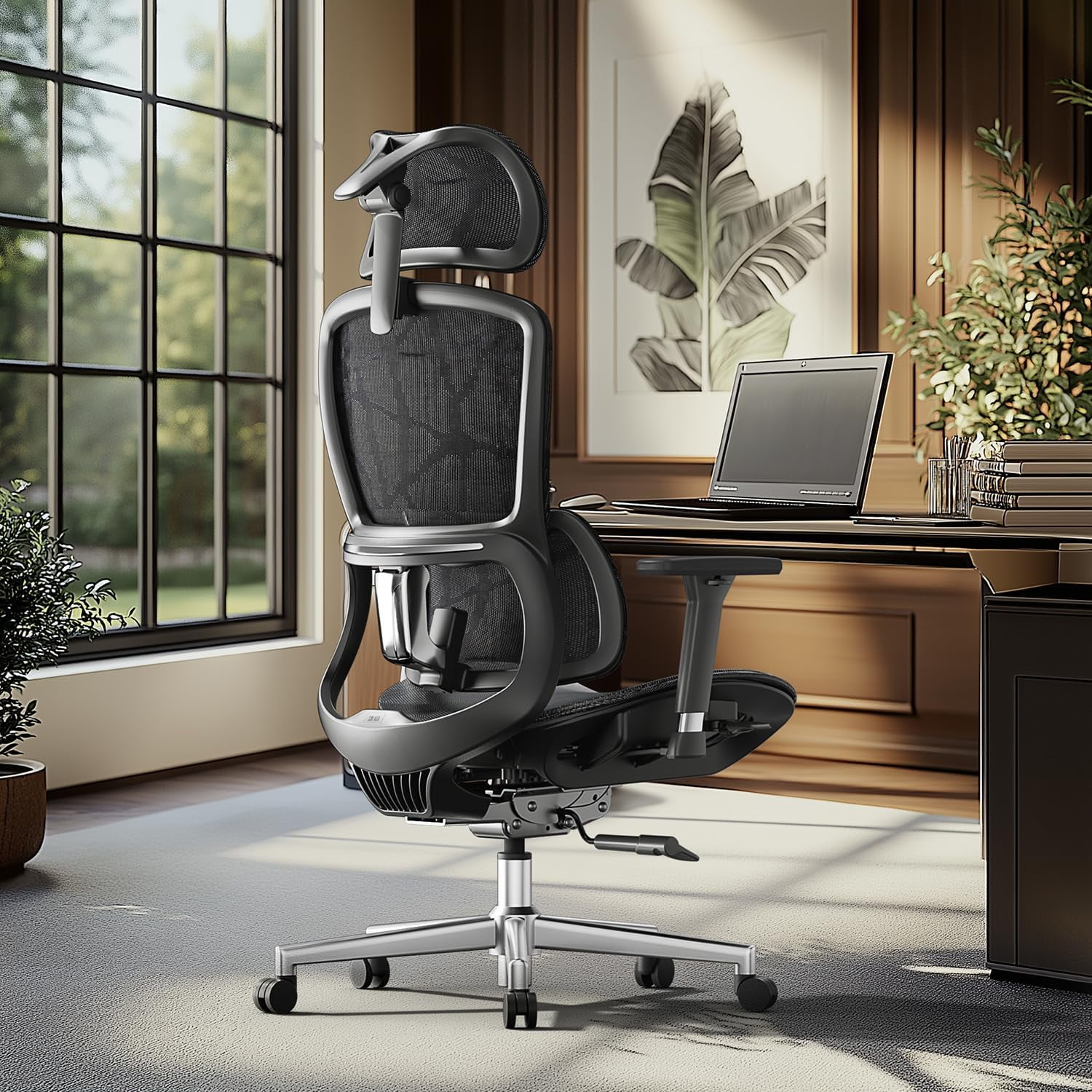 Hbada E2 Office Chair, Computer Chair with Adjustable 3D Armrest ...
