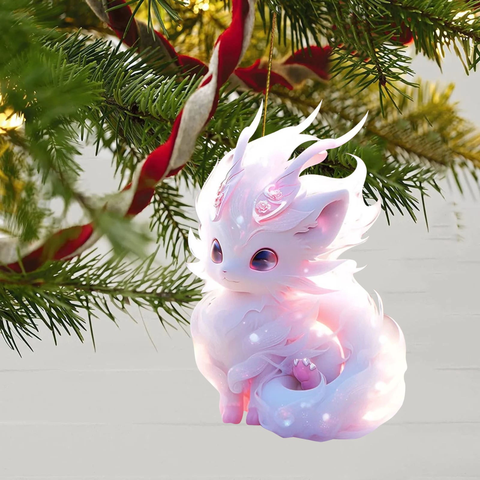 Hbdhejl Acrylic Flat New Cartoon Dragon Baby Car Rear View Pendant ...