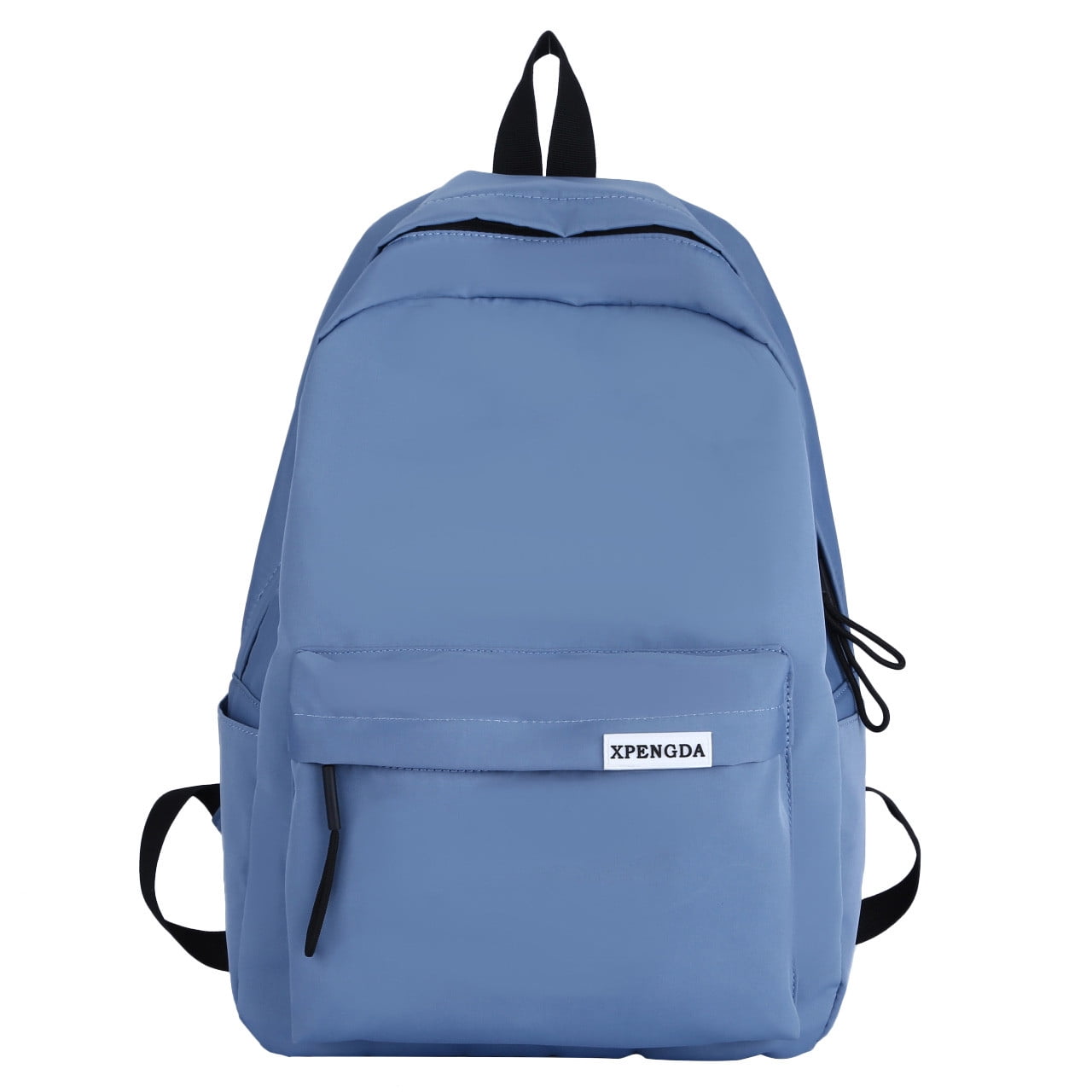 Bysome Men Women Backpack Fashion Solid Color Nylon Zipper Simple Large ...