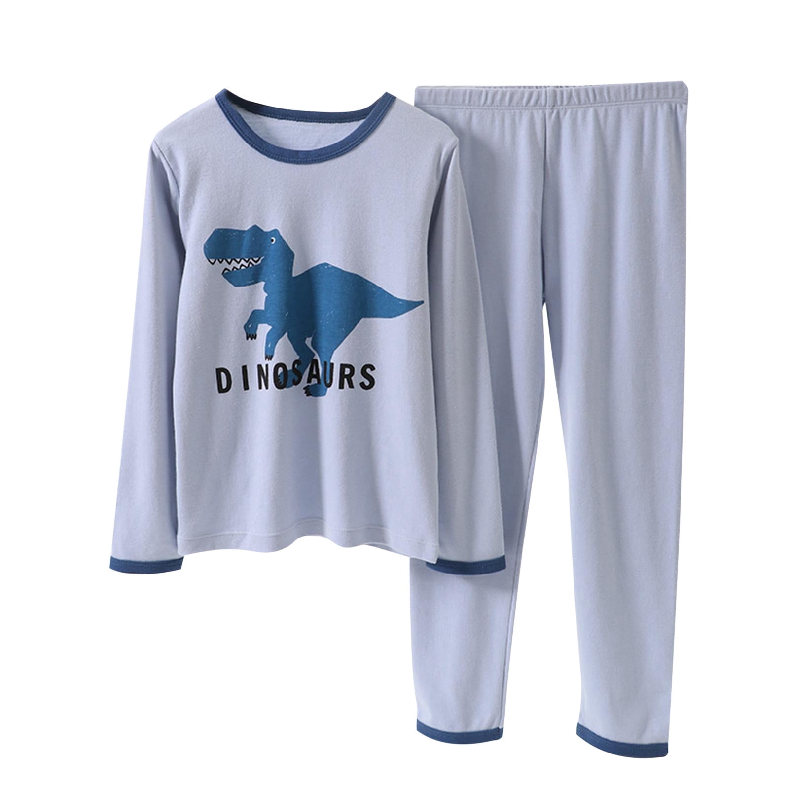 Hbdhejl Outfit Set For Kids Underwear Set Cotton Pajamas Boys Long ...