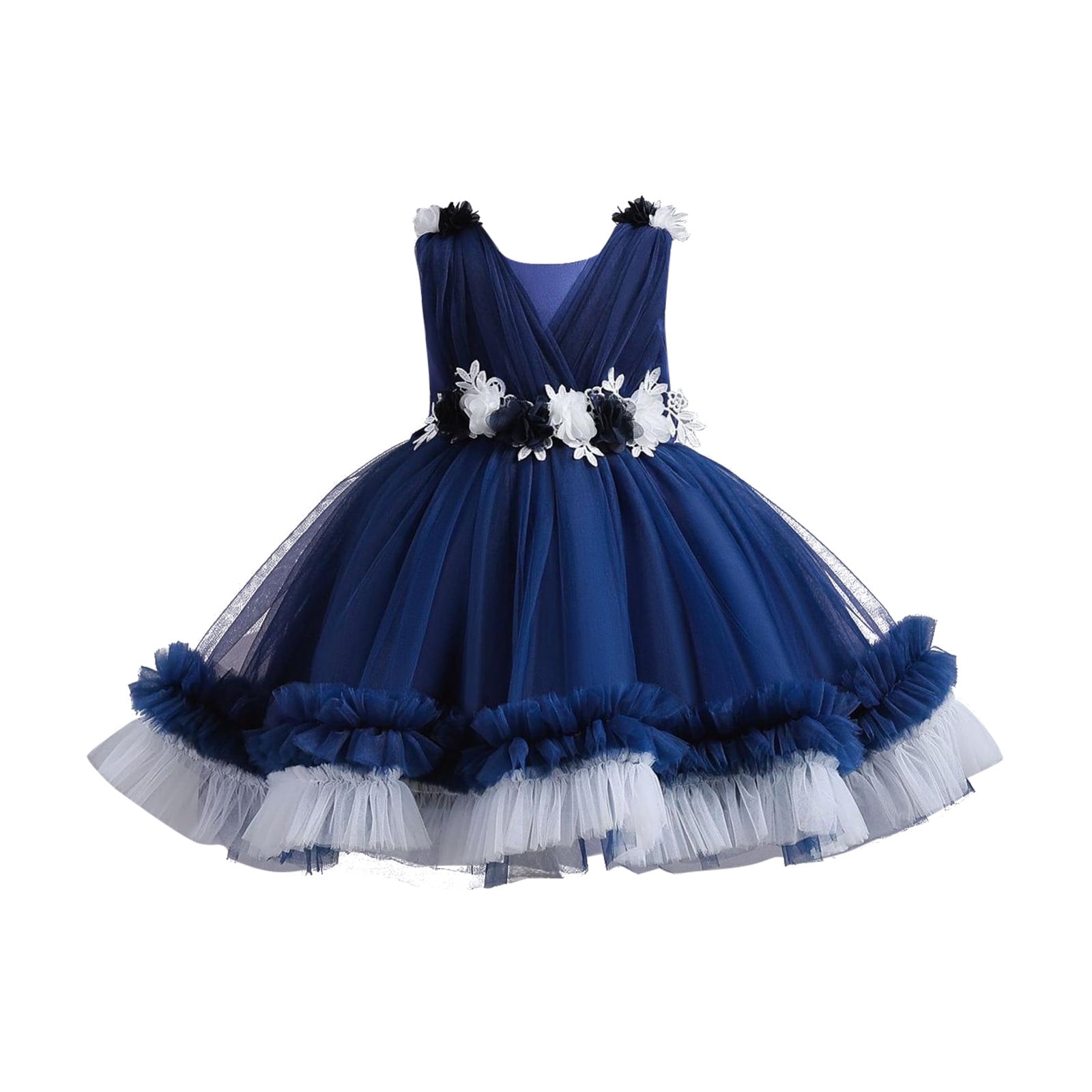Hbdhejl Summer Dresses For Girls New Dress Puffy Dress Cake Dress ...