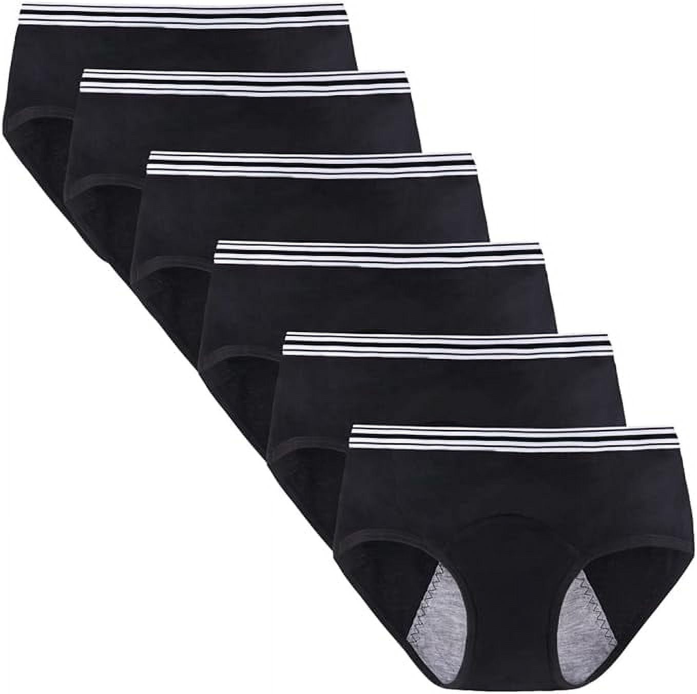 Hbhpov Teen Girls Menstrual Period Pants Leakproof Knickers Briefs 6 ...