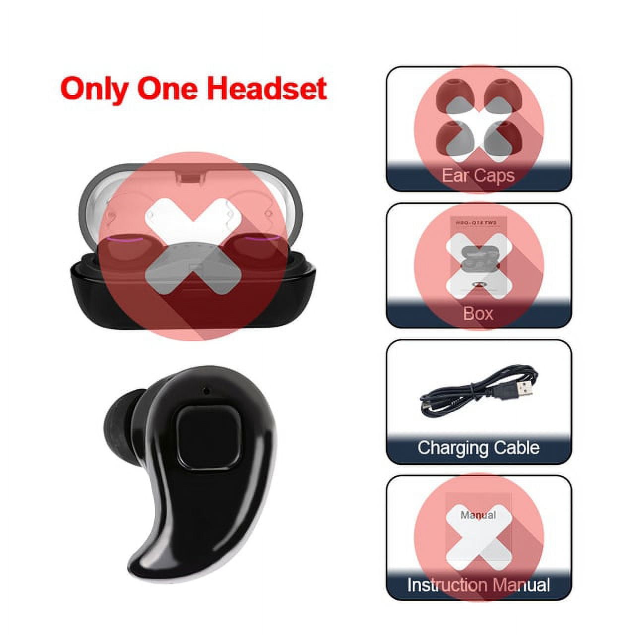 Hbq Csr High End Tws Earphone Wireless Bluetooth 5.0 Headphones ...
