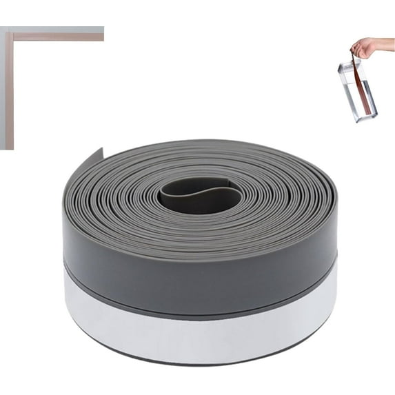 Hbtdoern Weather Stripping Door Seal Strip, Self-Adhesive Weather ...