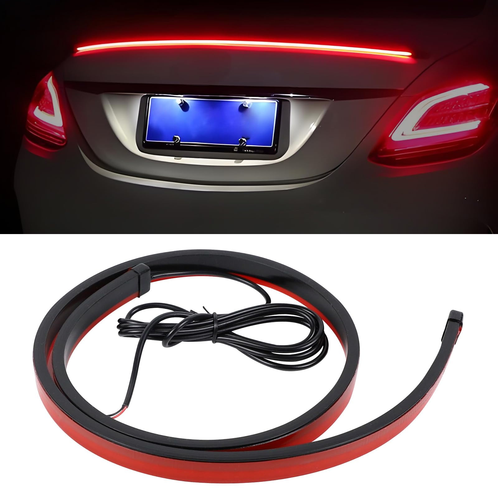 Hbxdeco LED Brake Strip DHF10 Light for Car, 35 Inch Car LED Third ...